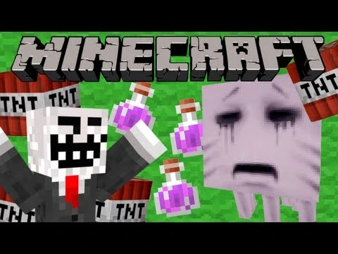 Trolling in Minecraft - Invisible Ghasts | ExplodingTNT Wiki | Fandom