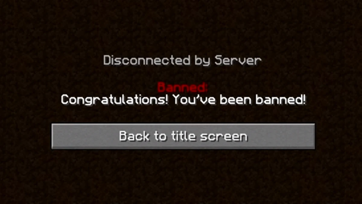 Ban | ExplodingTNT Wiki | Fandom