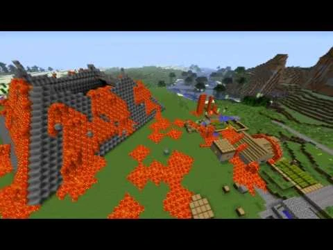 Minecraft Volcano Disaster | ExplodingTNT Wiki | Fandom