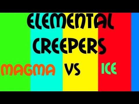 Elemental Creepers - Magma Creeper vs Ice Creeper | ExplodingTNT Wiki ...