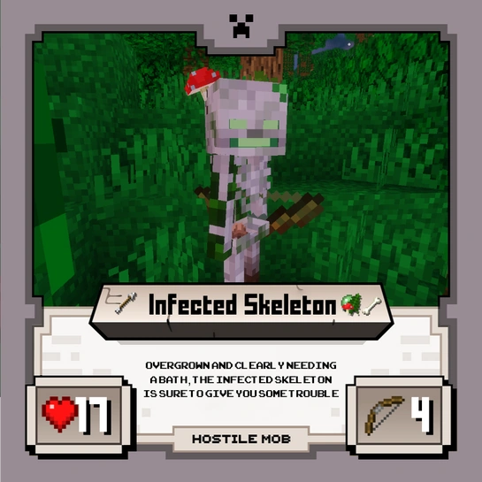 Infected Skeleton | Explorercraft Wiki | Fandom
