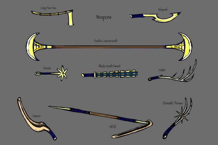 Telurian Weapons | Explorersofanewworld Wiki | Fandom