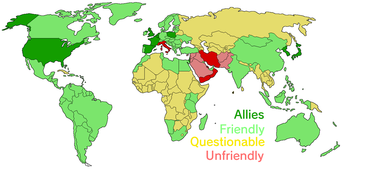 Foreign Relations of the Extalian Kingdom | Extalian Kingdom Wiki | Fandom