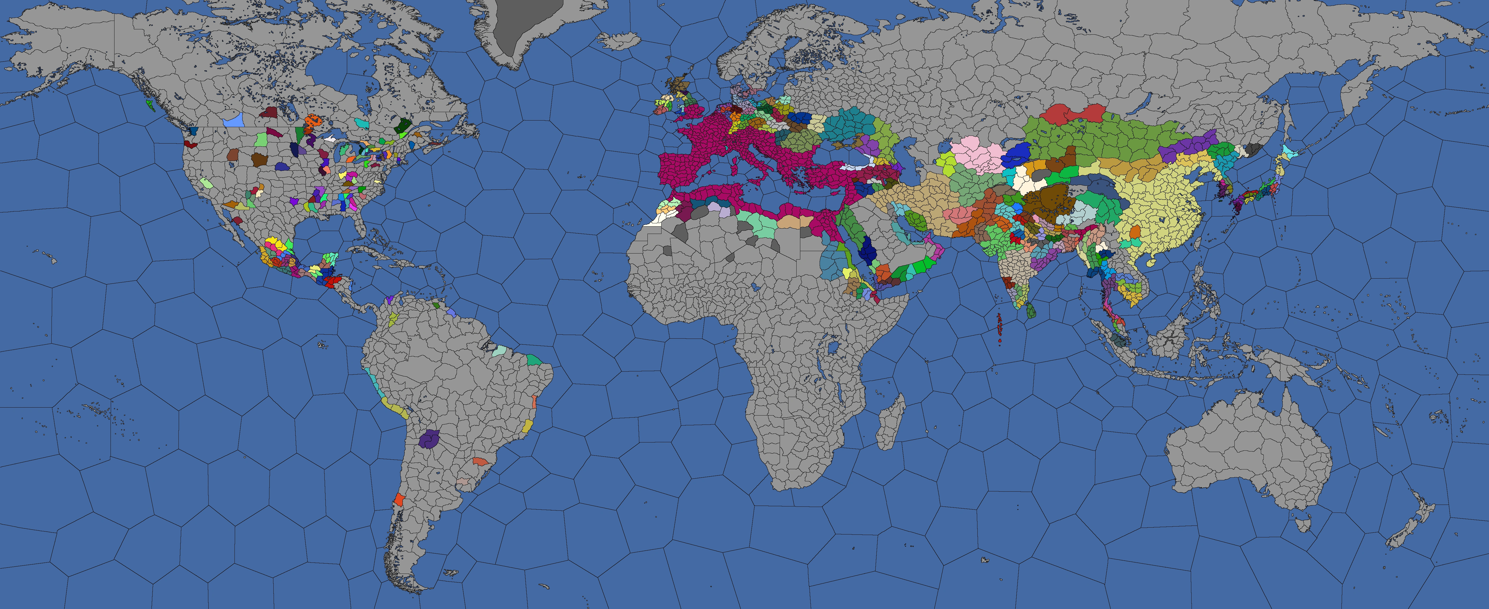 Europa Universalis 4 World Map