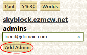 Add Server Administrator | EZ Minecraft World Wiki | Fandom