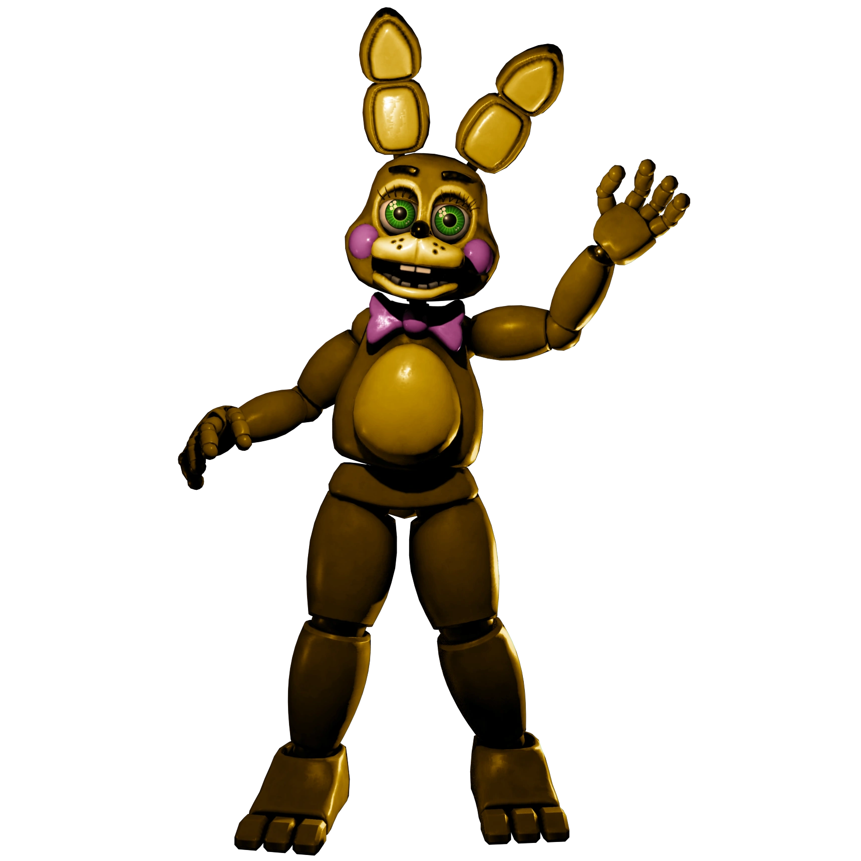 I edited Toy Bonnie and turned him into Toy Spring Bonnie/Spring Toy ...