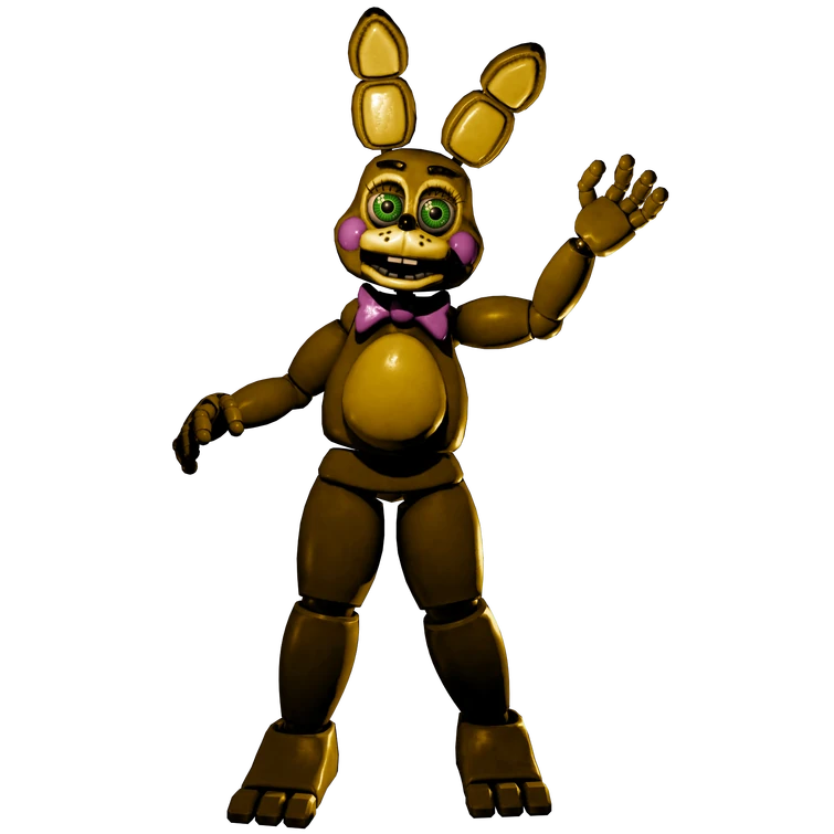 I edited Toy Bonnie and turned him into Toy Spring Bonnie/Spring Toy ...