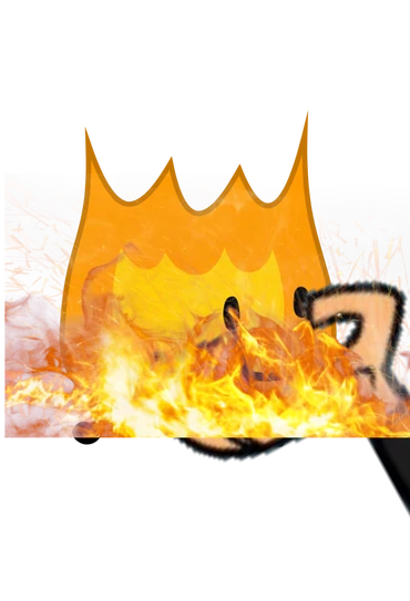 How would you hold mini bfb / tpot characters : Firey | Fandom