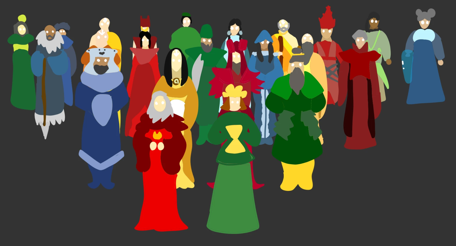 I redid the avatar past life thing to coincide with these images | Fandom