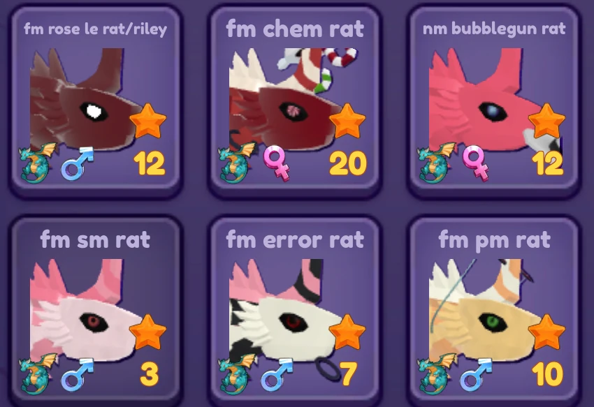 trading some rats | Fandom