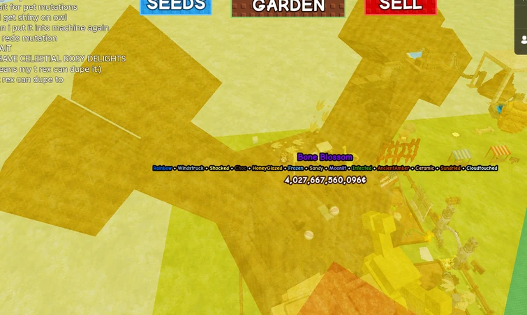 View of my huge gold bone blossom | Fandom