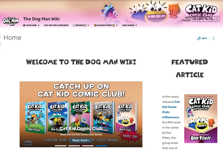 New Dog Man Wiki Look For Ckcc Influencers Fandom