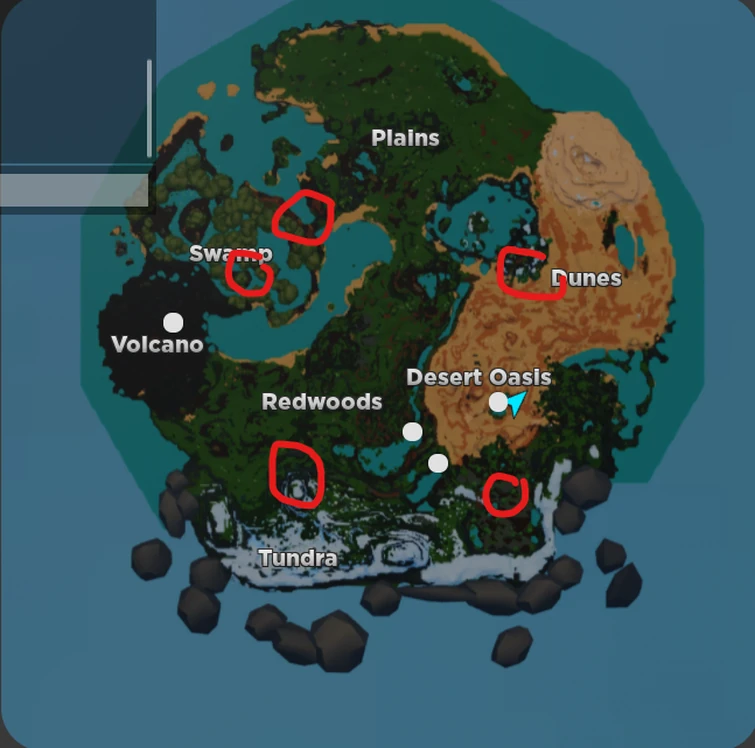 Are the new map changes already ingame? (new spawn points, new food ...