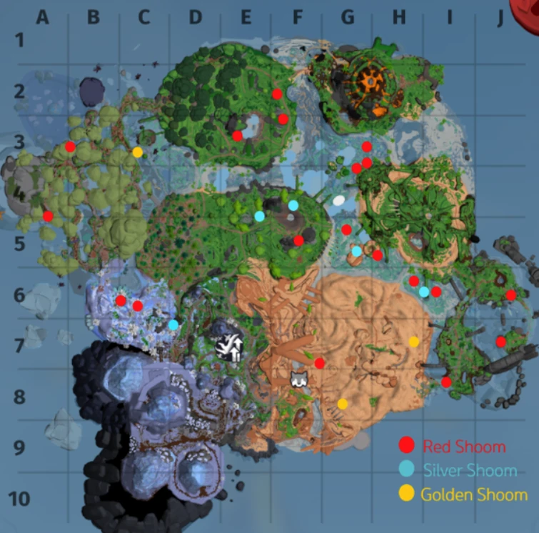 today's shoom locations | Fandom