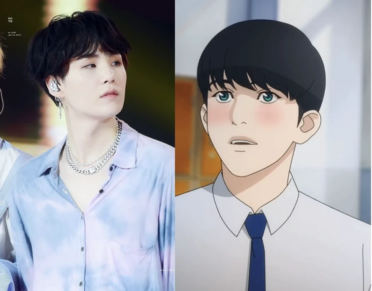 BTS' Suga and Lookism Daniel (Park Hyung-seok) look alike | Fandom