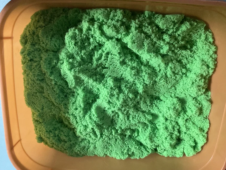 Her favorite kinetic sand | Fandom