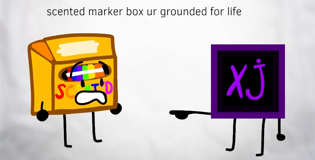 scented marker box gets grounded | Fandom
