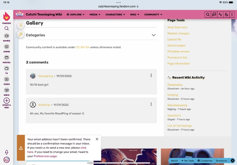 Please tell me how to comment on you guys pages I go to comments but I ...