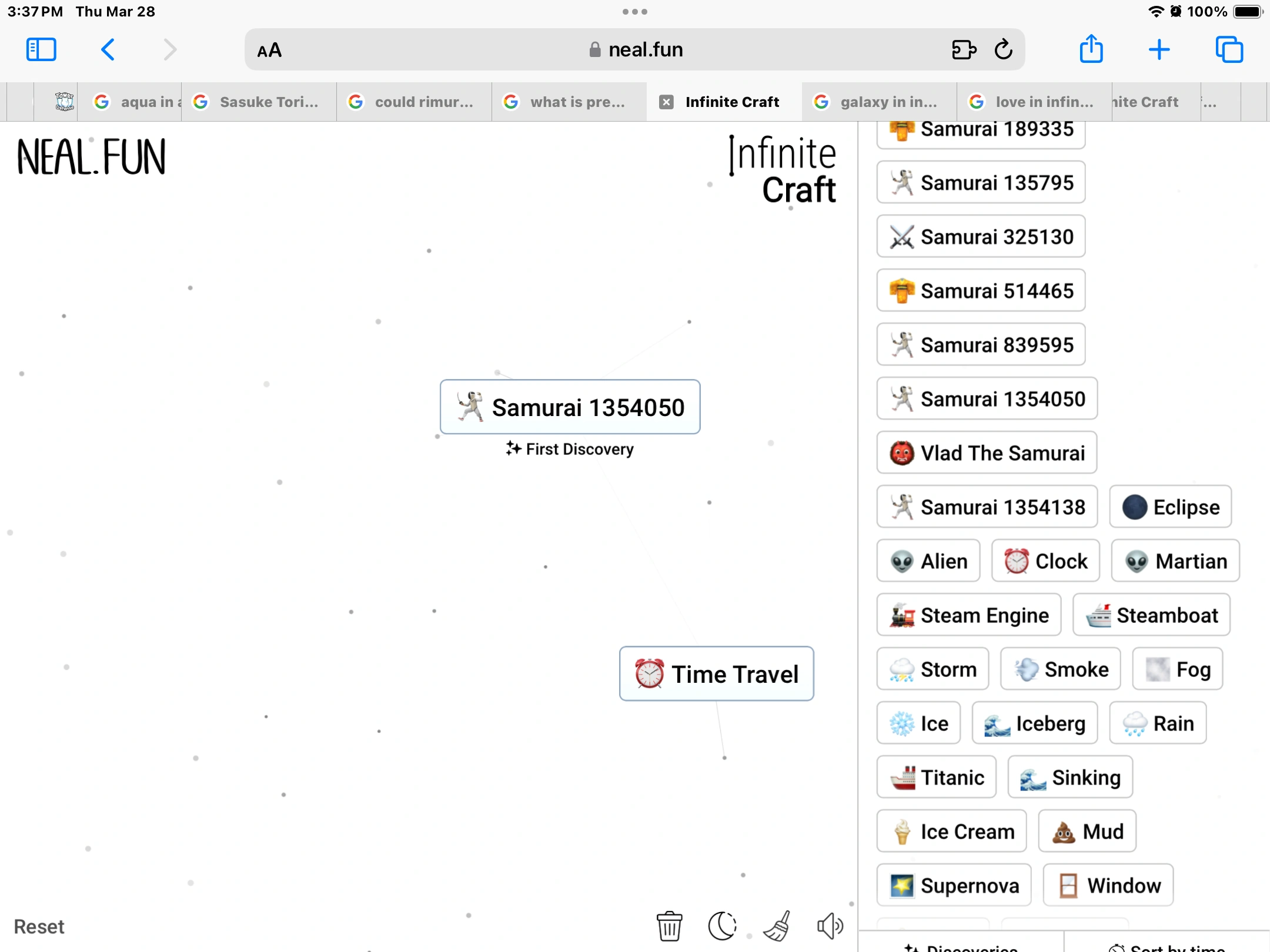 So ik this is super off topic but i got this in infinite craft- | Fandom