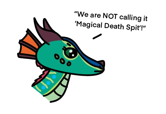 NO WE’RE NOT CALLING IT MAGICAL DEATH SPIT | Fandom