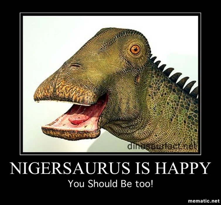Nigersaurus meme | Fandom
