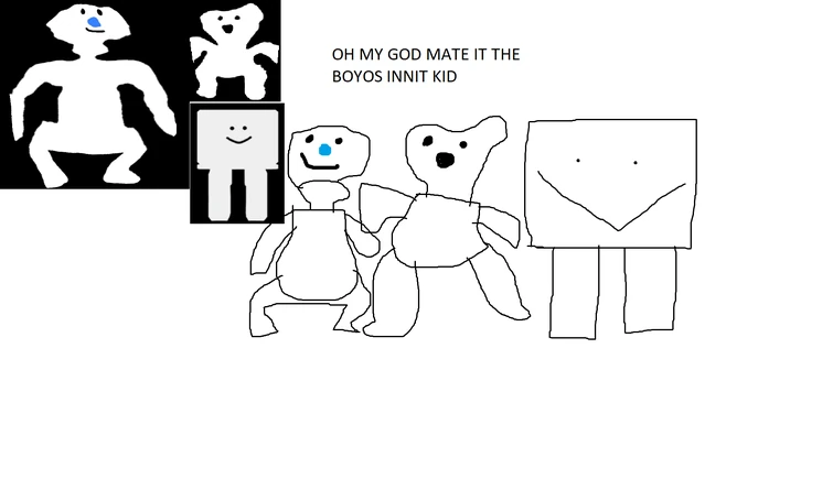 OH MY GOD MADE I MADE ART OF THE BOYOS INNIT KID | Fandom