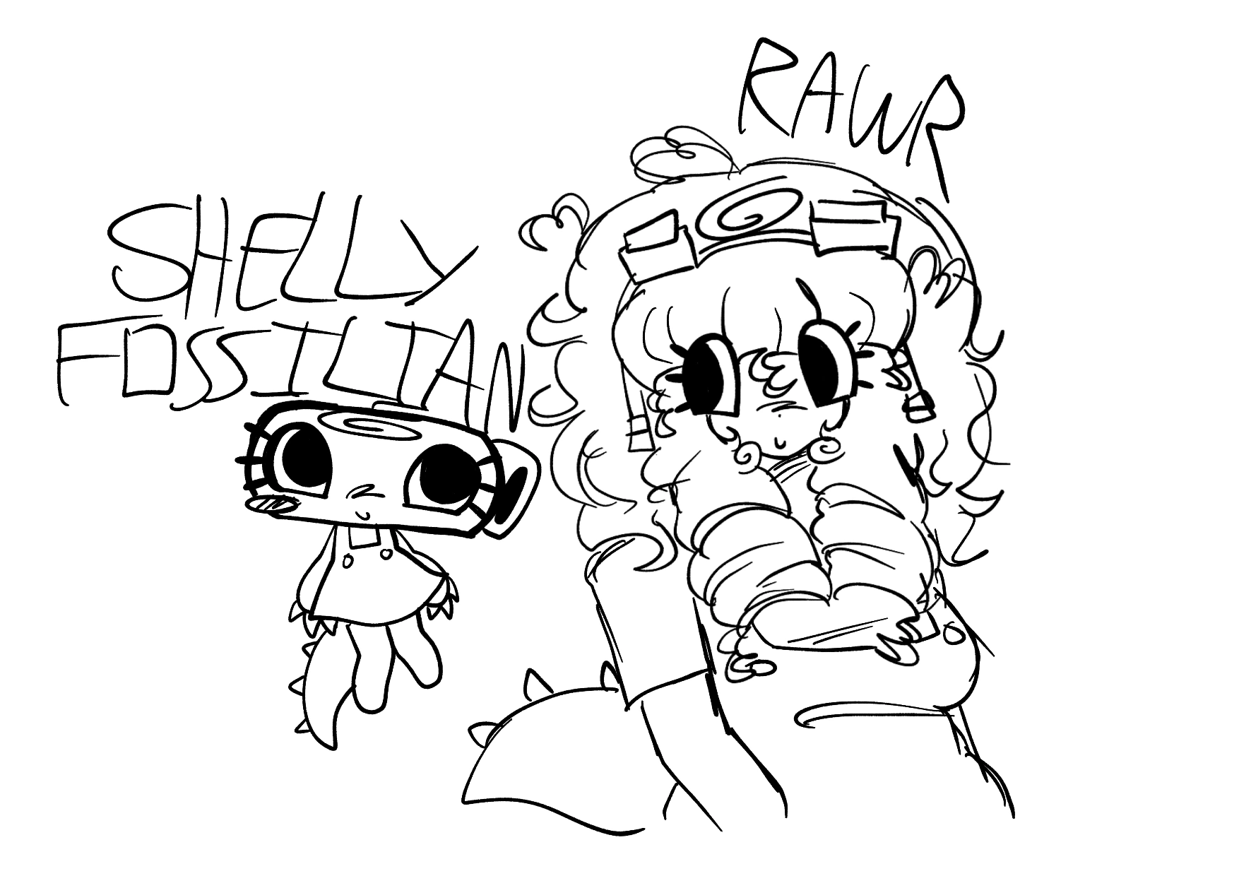 Shelly human doodle,,, | Fandom