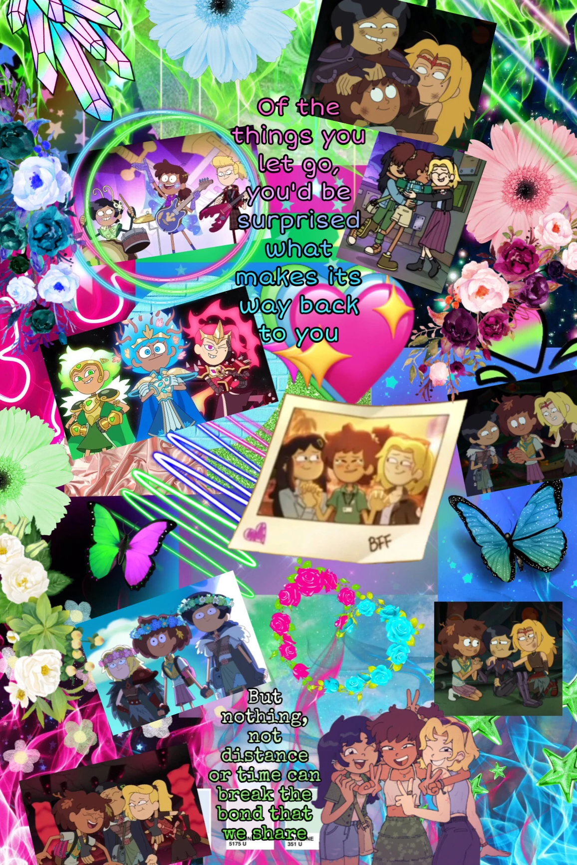 Calamity Trio (Sashannarcy) Wallpaper 💚💙💖 | Fandom