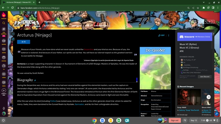 I remade Arcturus' Page | Fandom