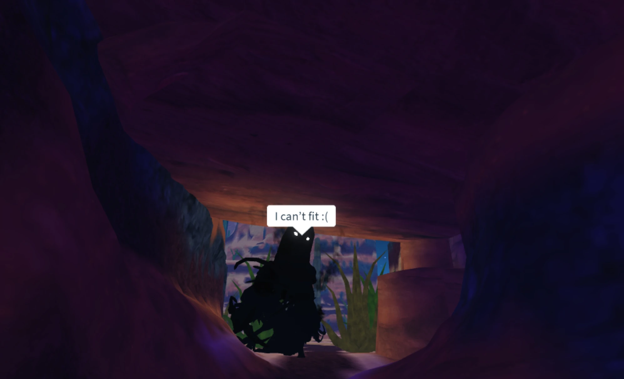 Poor little dude can’t fit through :( | Fandom