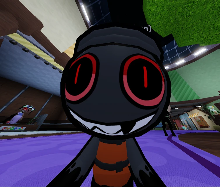 A closeup of Twisted Bassie using Shift+P in Roleplay | Fandom