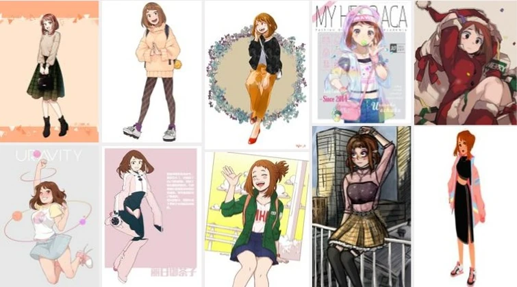 Class 1-A Girls Fashion (all of the fanart belongs to their respective ...