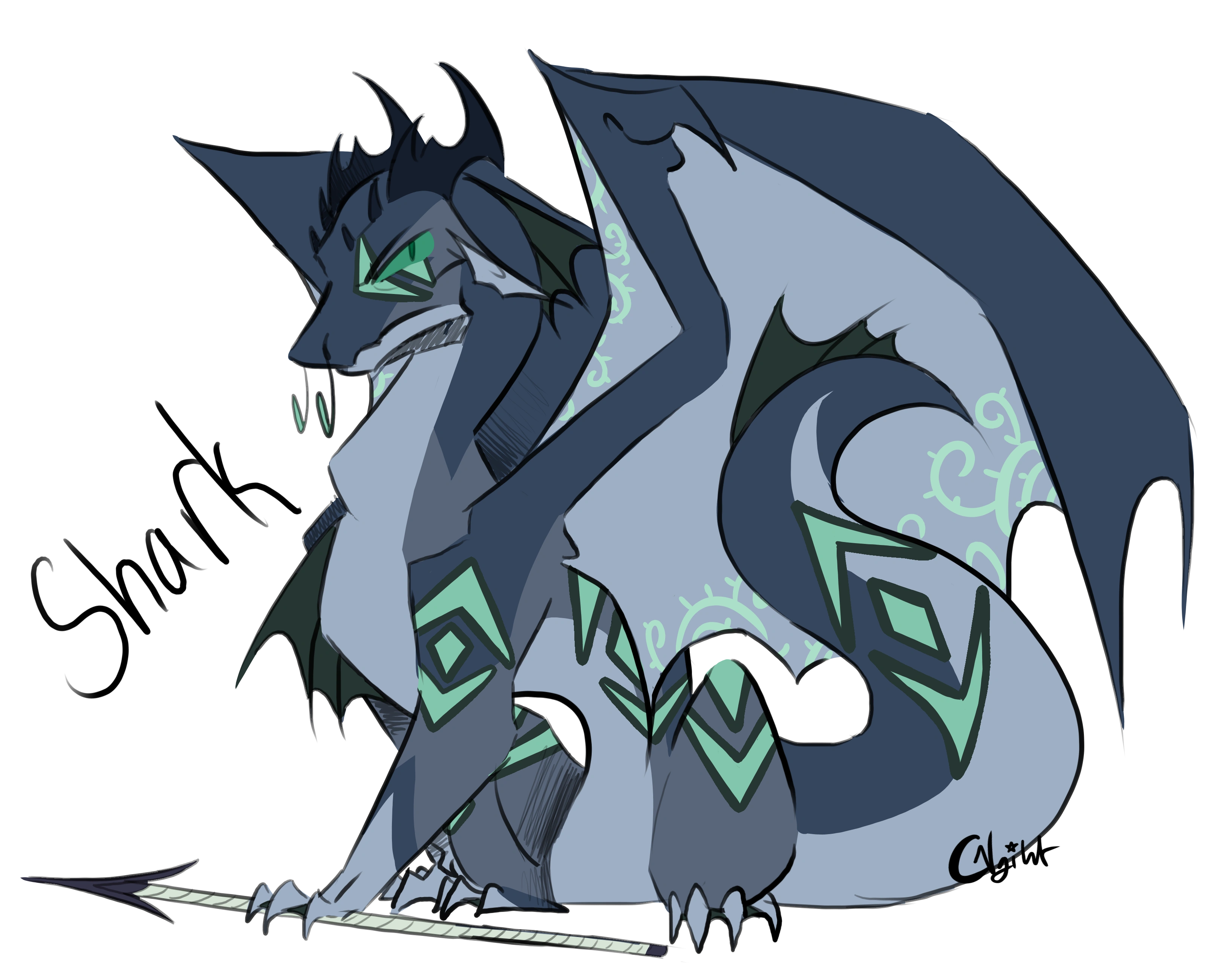 Canon Character Refs Revamped Day 19, Shark | Fandom