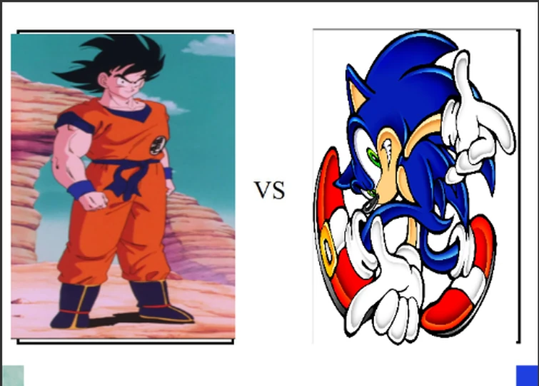 The ultimate showdown sonic vs goku (ALL VERSIONS) | Fandom