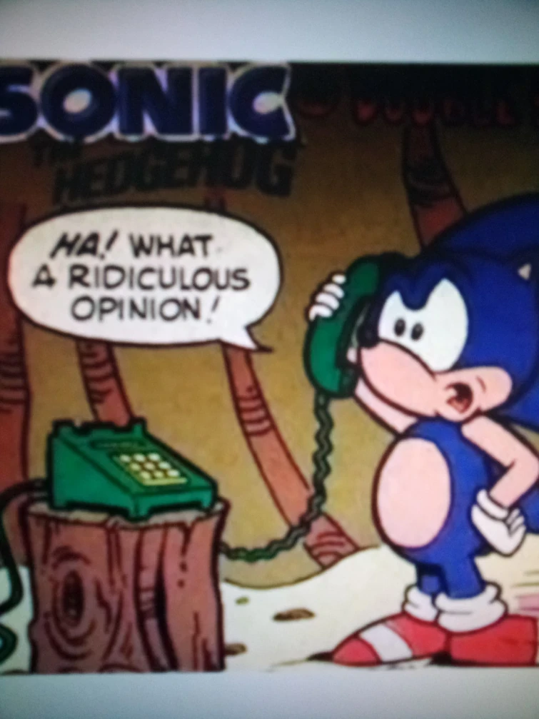 Who is Sonic talking to on the phone? (wrong answers only) | Fandom