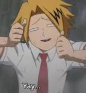 i have school so ill draw normal denki irl in pikachu poncho tonight ...