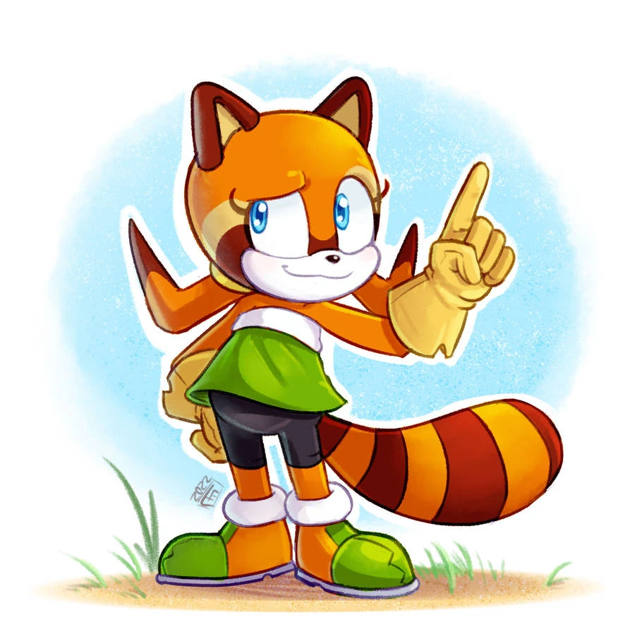 Marine the Raccoon (Art by FrancoisL-Artblog) | Fandom