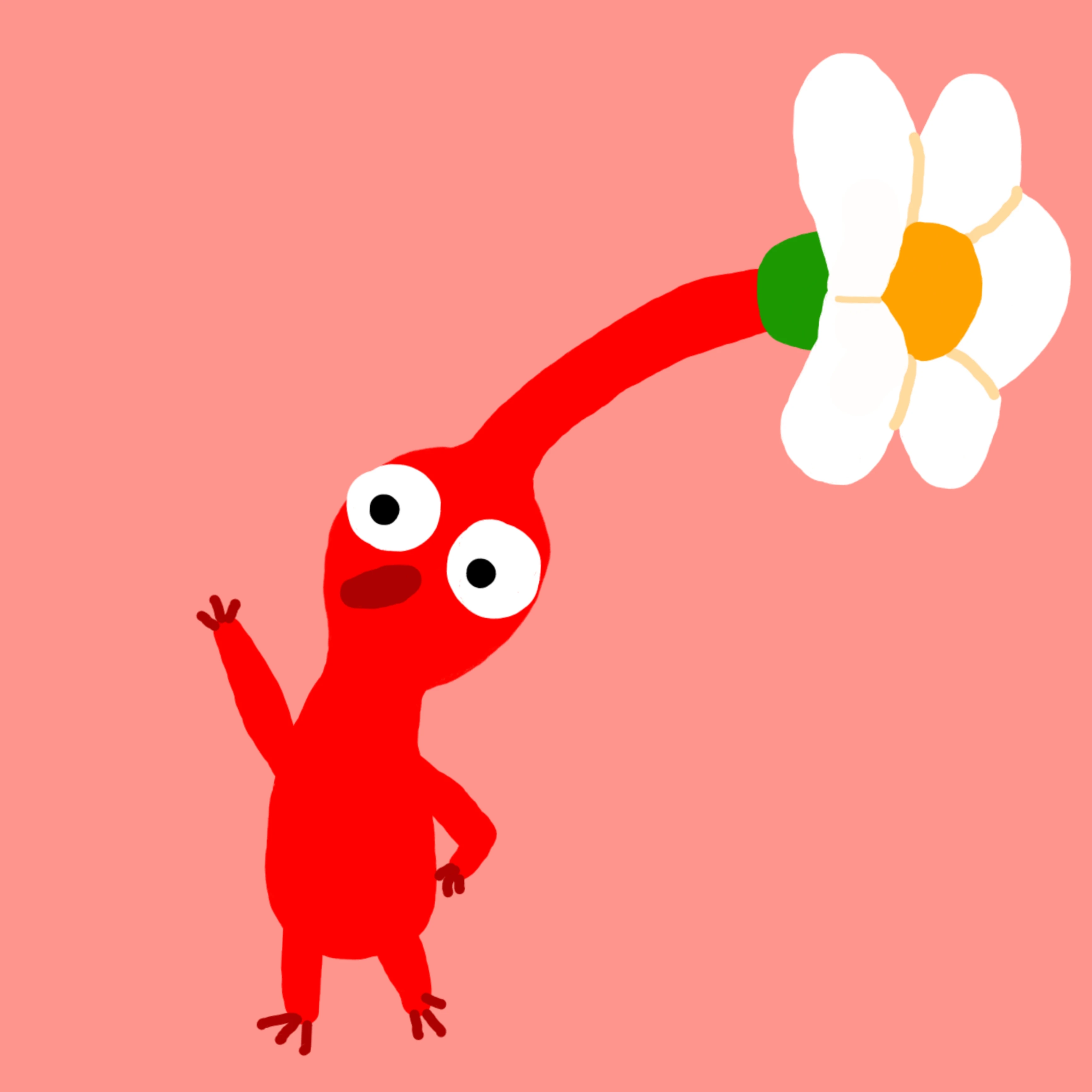 So I Drew Red Pikmin | Fandom