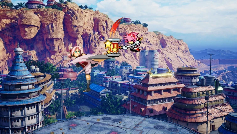 Amy Rose vs Sakura Haruno Sprite art: Thoughts | Fandom