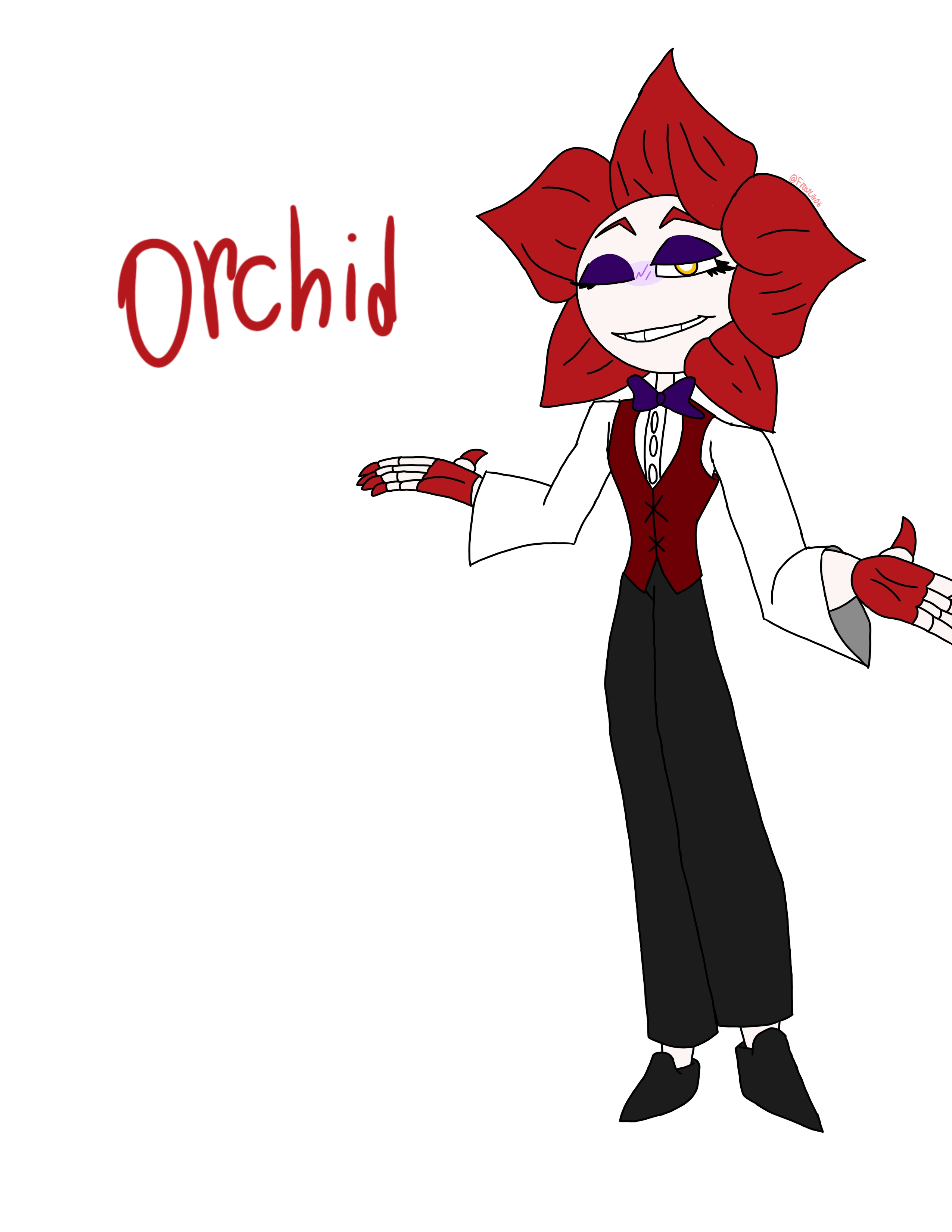 A more clear rendition of Orchid! | Fandom