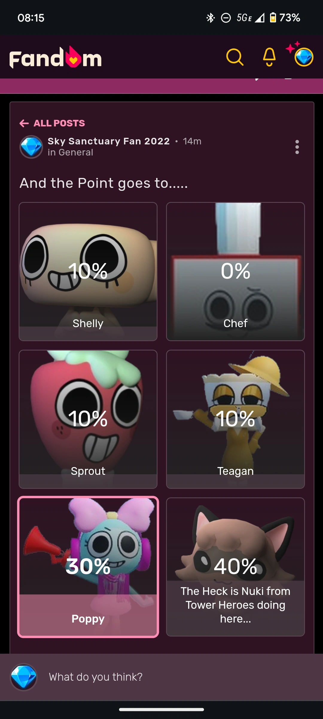 The Dandy's World Community got lured into the Tower Heroes Community... well sorta..... | Fandom