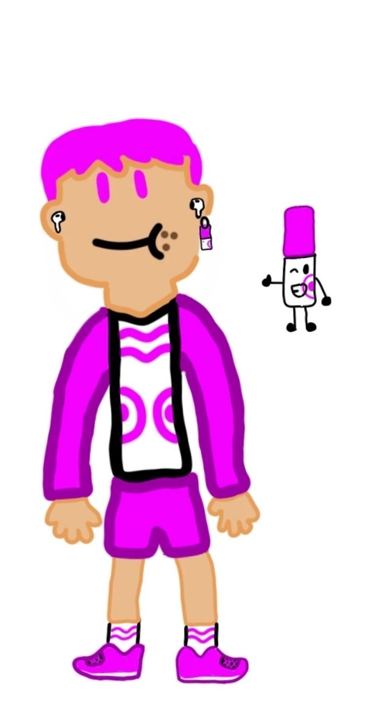 humanized marker!!! (click for full image) | Fandom