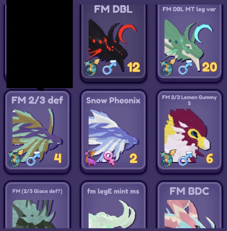 trading stuff (LF def dragons and BFT stuff) | Fandom