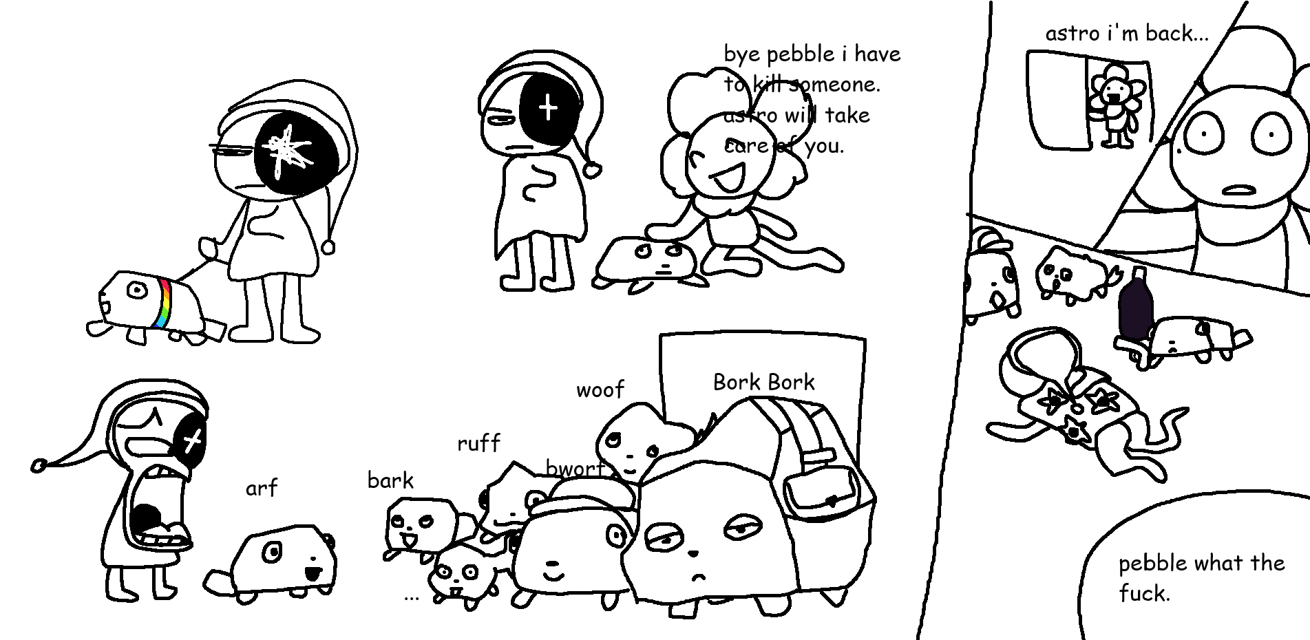 astro takes care of pebble for an entire day. | Fandom
