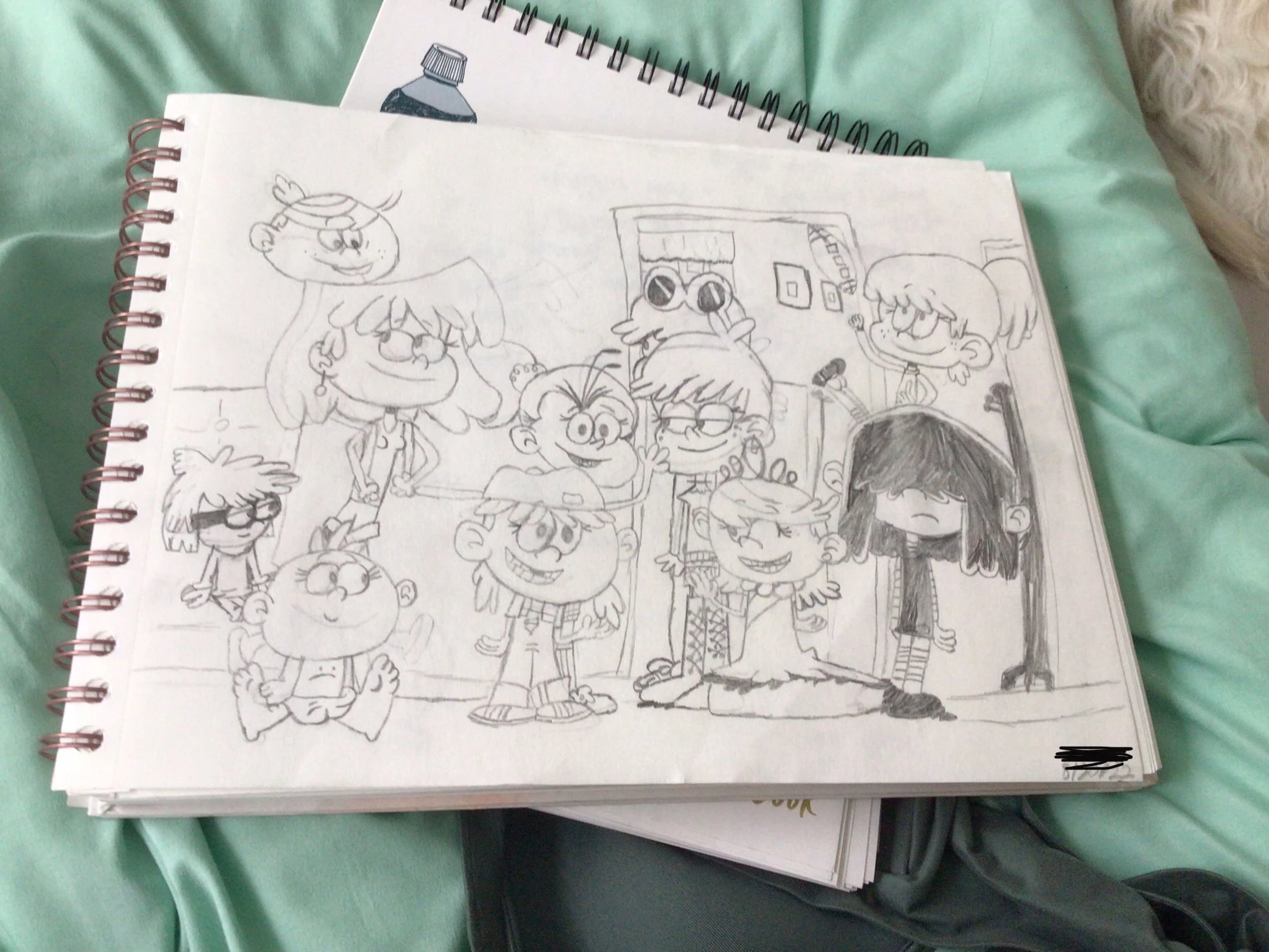 Final Loud House drawing of today! Unless I find more. | Fandom