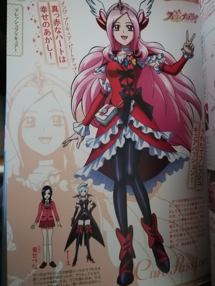 The information of Cure Passion/Setsuna Higashi (on 20th Anniversary ...