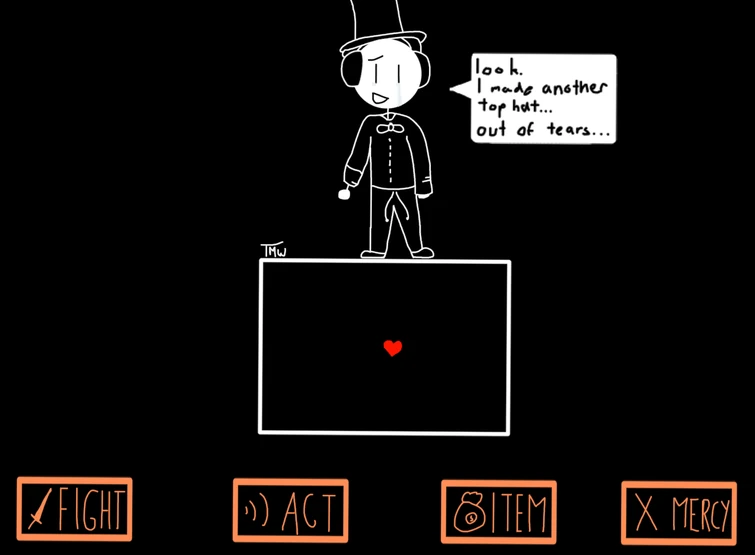 Burt as Napstablook (Blooky, everyone's fav depressed ghost DJ) from ...