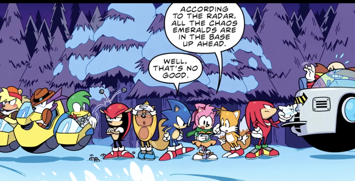 Show your number 1 favorite Sonic panel in the comic books | Fandom