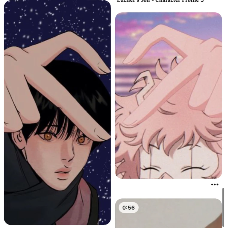 tried to do the mha hand heart thing | Fandom