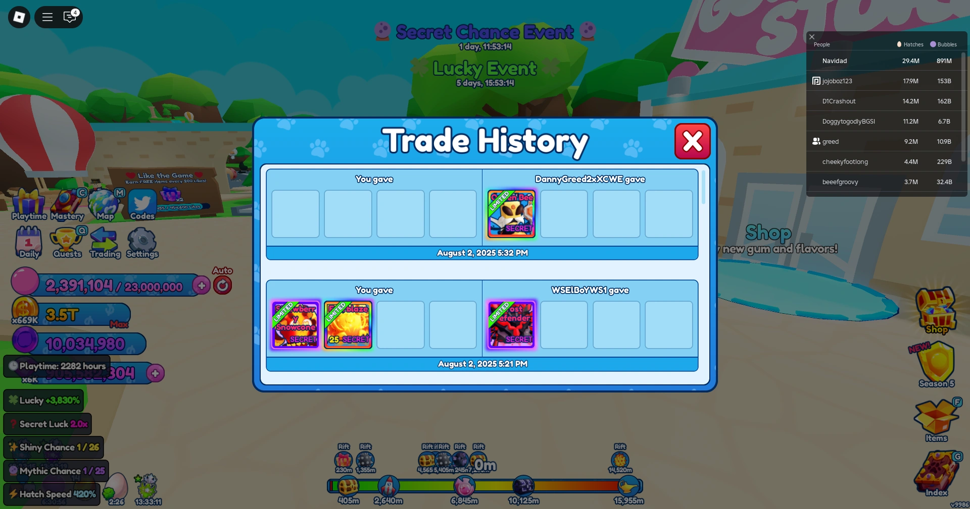 W/L Mythic Secret (I only did it because I didn't wanna risk it ...